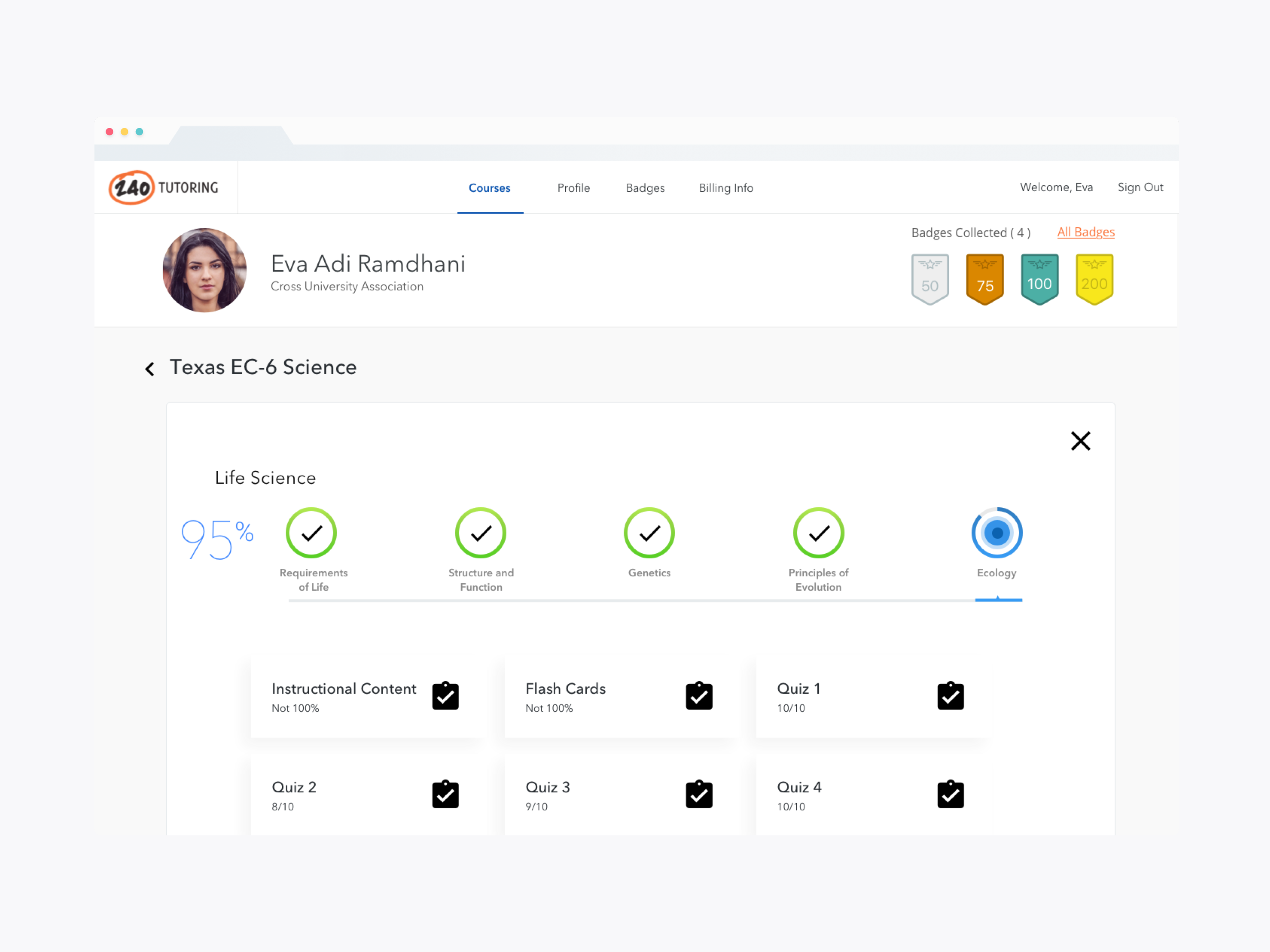 Chuck McQuilkin - 240 Tutoring Case Study